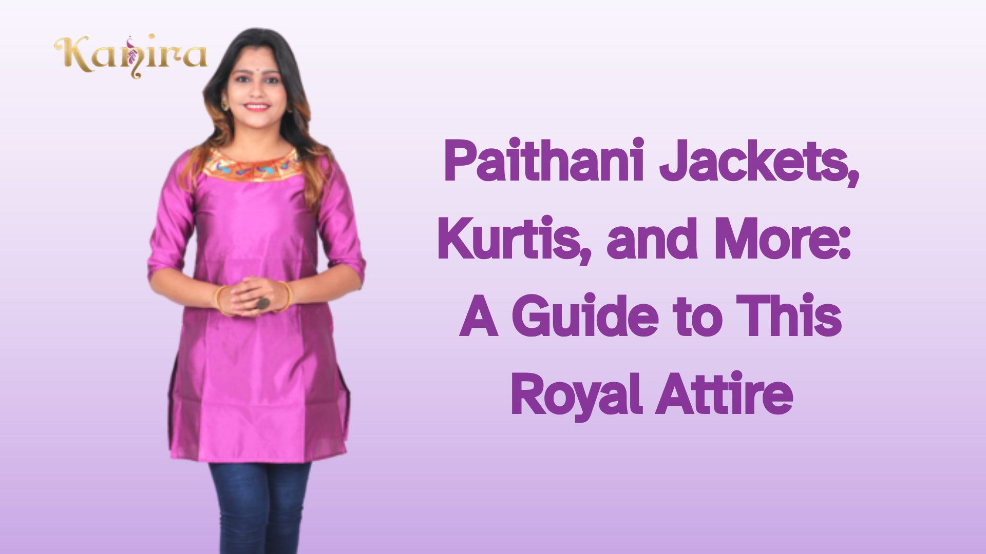 Paithani Jackets, Kurtis, and More: A Guide to This Royal Attire ...